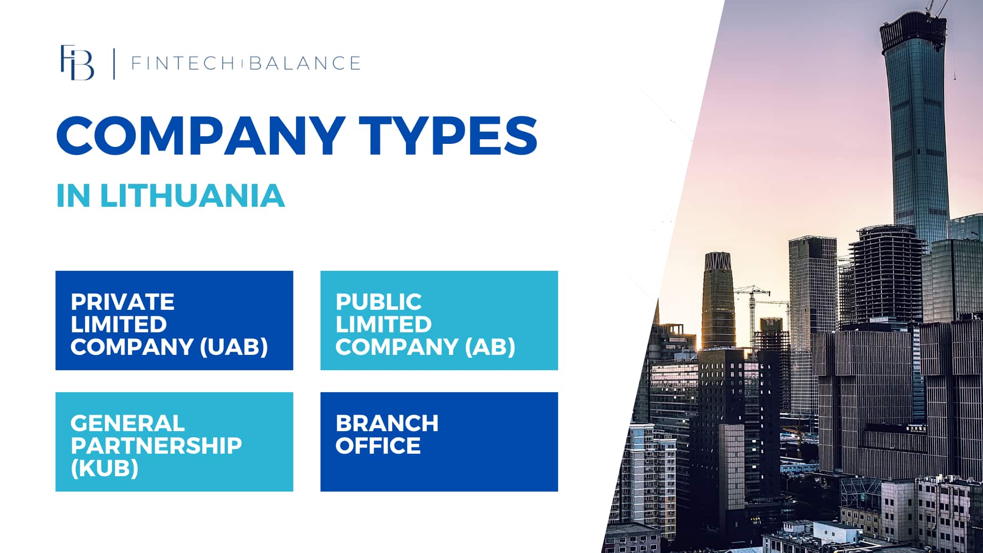 Company Registration in Lithuania - FintechBalance